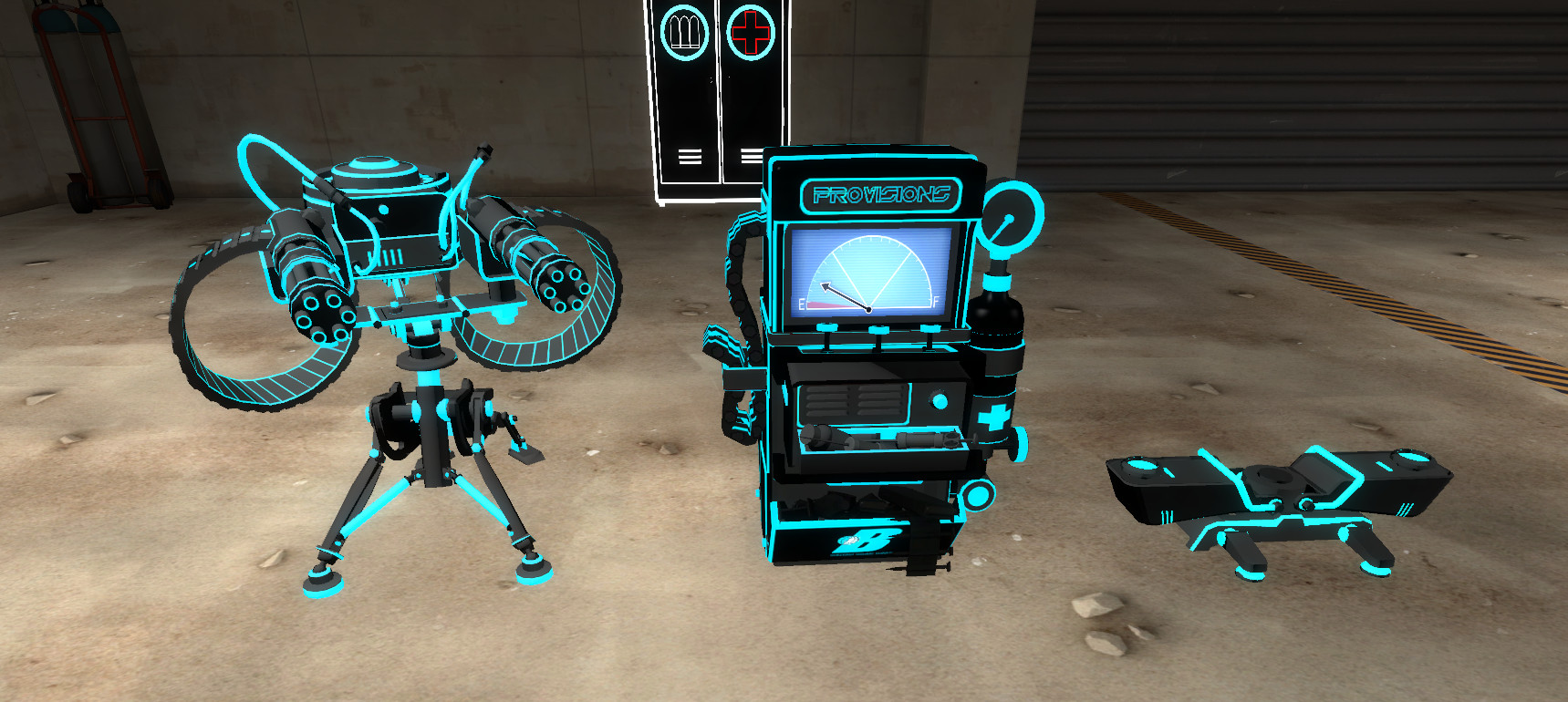 Tron Fortress Weapon Pack - Engineer (Casual) Mod for Team Fortress 2 ...
