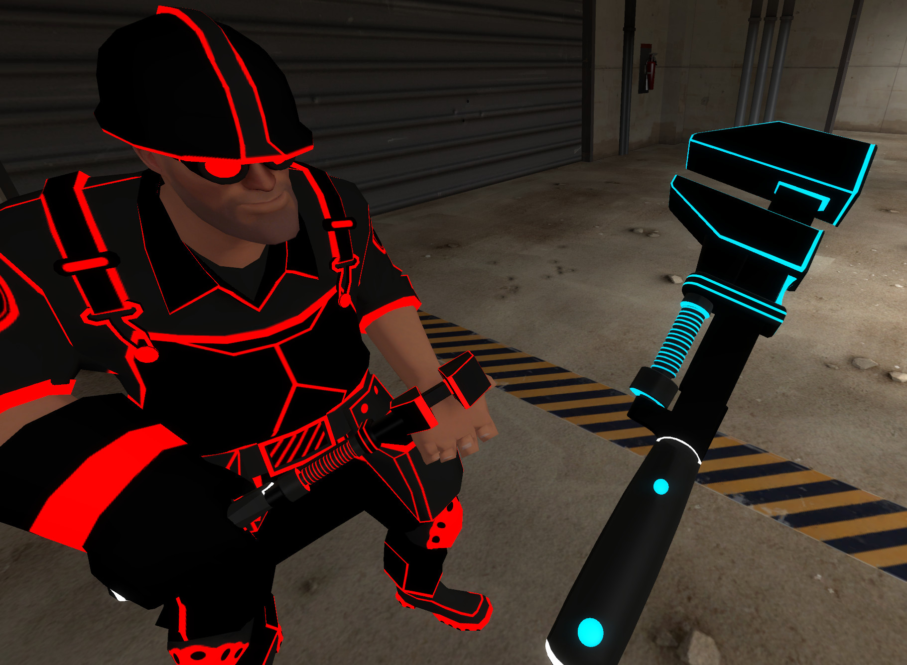 Tron Fortress Weapon Pack - Engineer (Casual) Mod for Team Fortress 2 ...