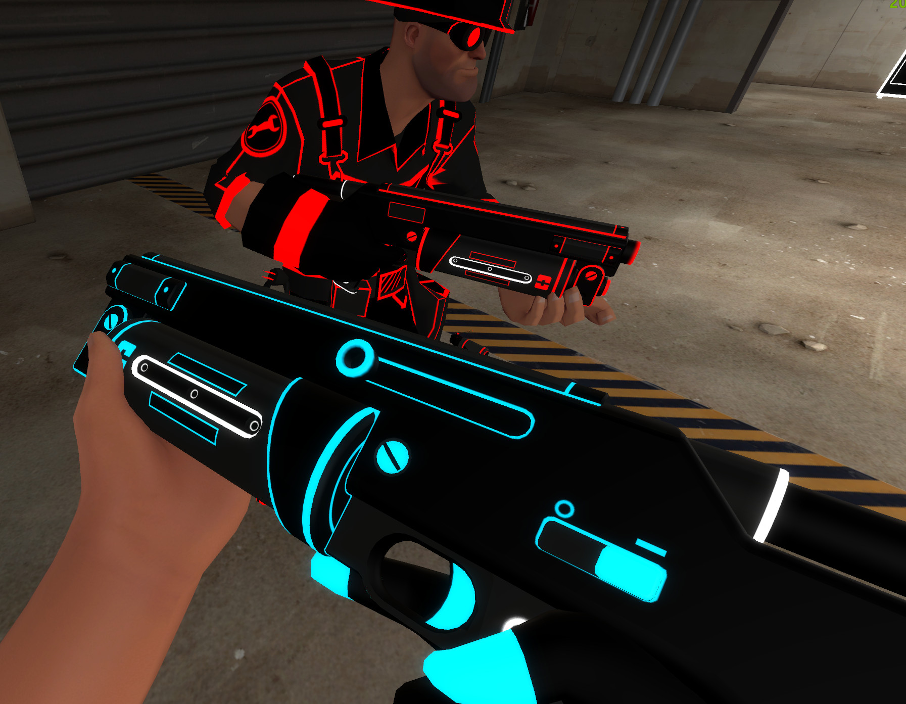 Tron Fortress Weapon Pack - Engineer (Casual) Mod for Team Fortress 2 ...
