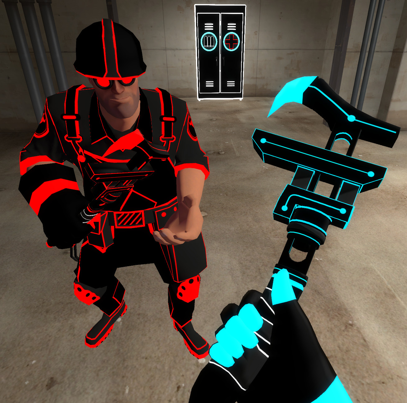 Tron Fortress Weapon Pack - Engineer (Casual) Mod for Team Fortress 2 ...