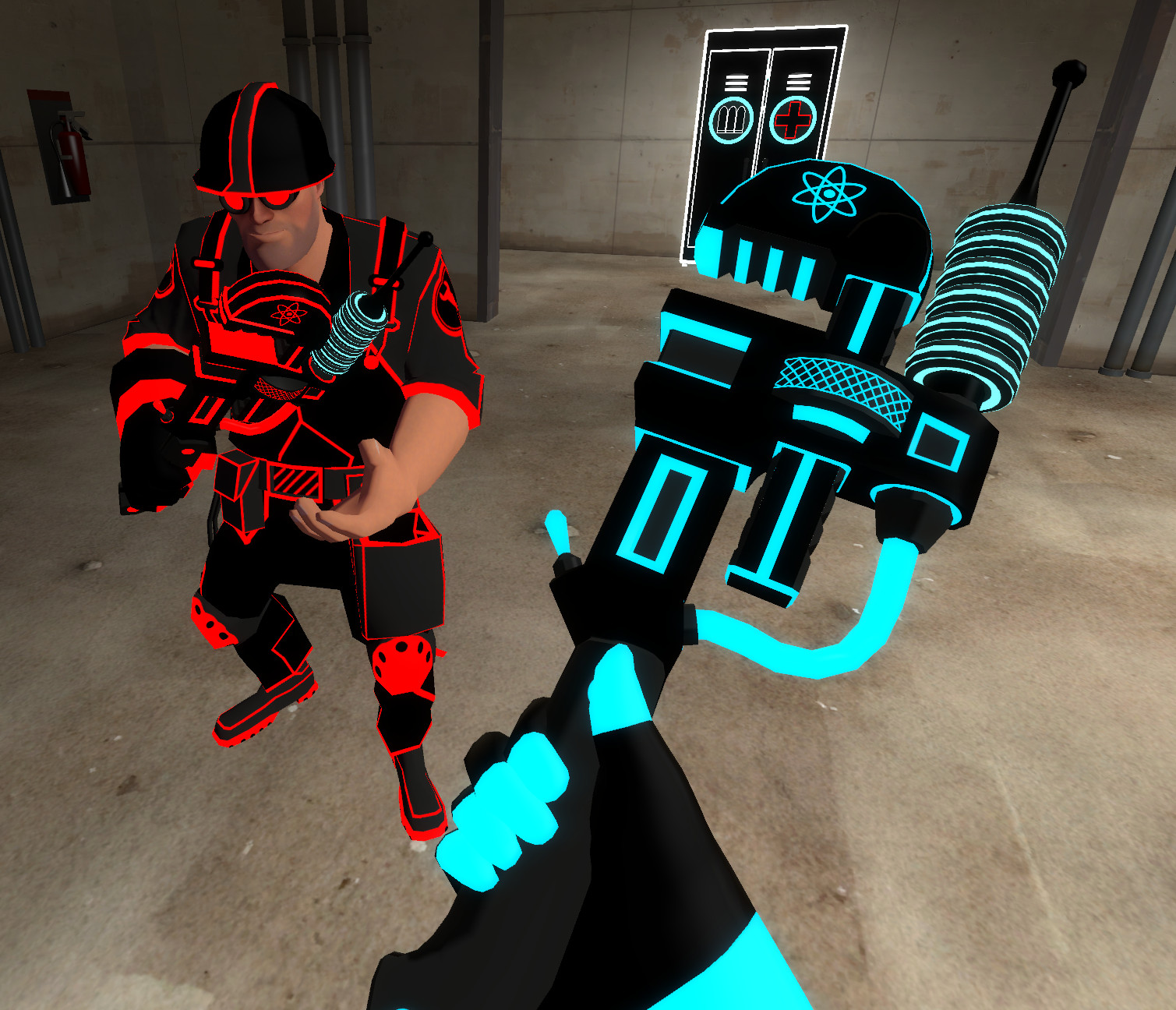 Tron Fortress Weapon Pack - Engineer (Casual) Mod for Team Fortress 2 ...