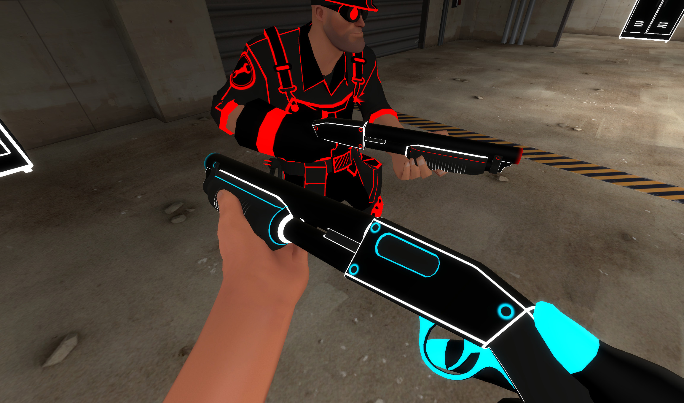 Tron Fortress Weapon Pack - Engineer (Casual) Mod for Team Fortress 2 ...