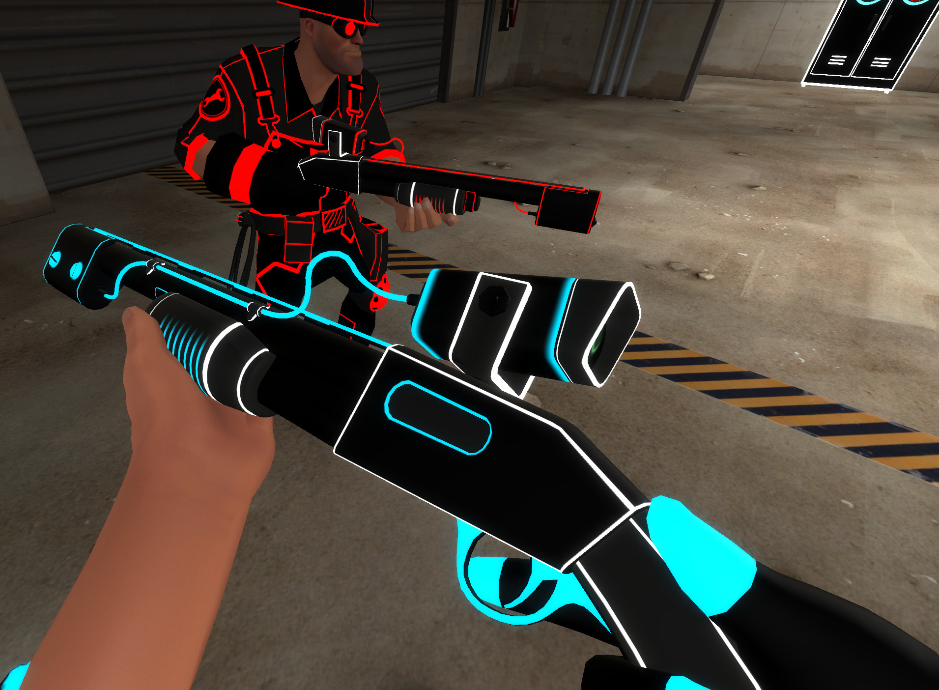 Tron Fortress Weapon Pack - Engineer (Casual) Mod for Team Fortress 2 ...
