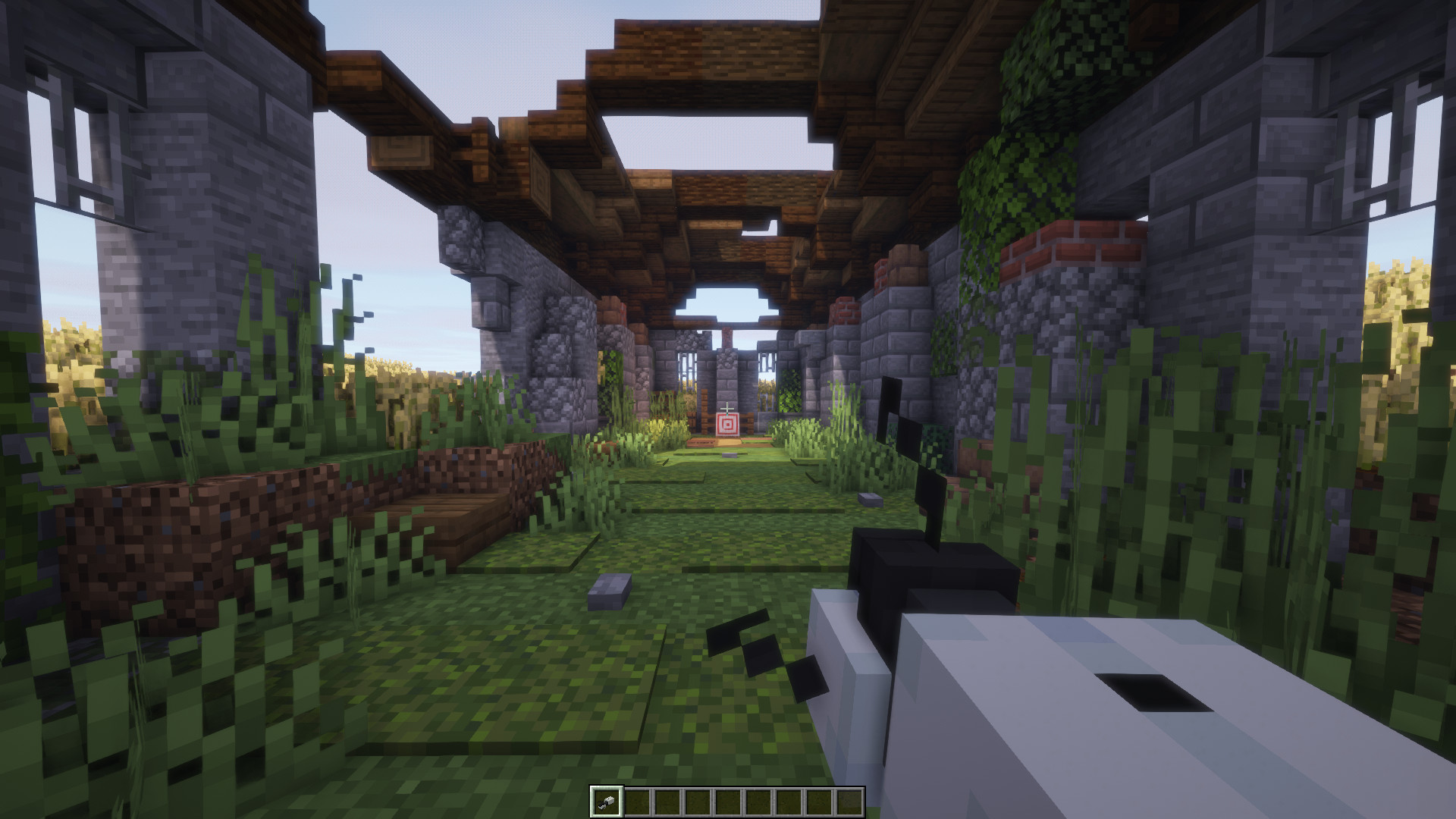 Portal Gun Model for Bow and Crossbow Mod for Minecraft: Java Edition | MC Mods