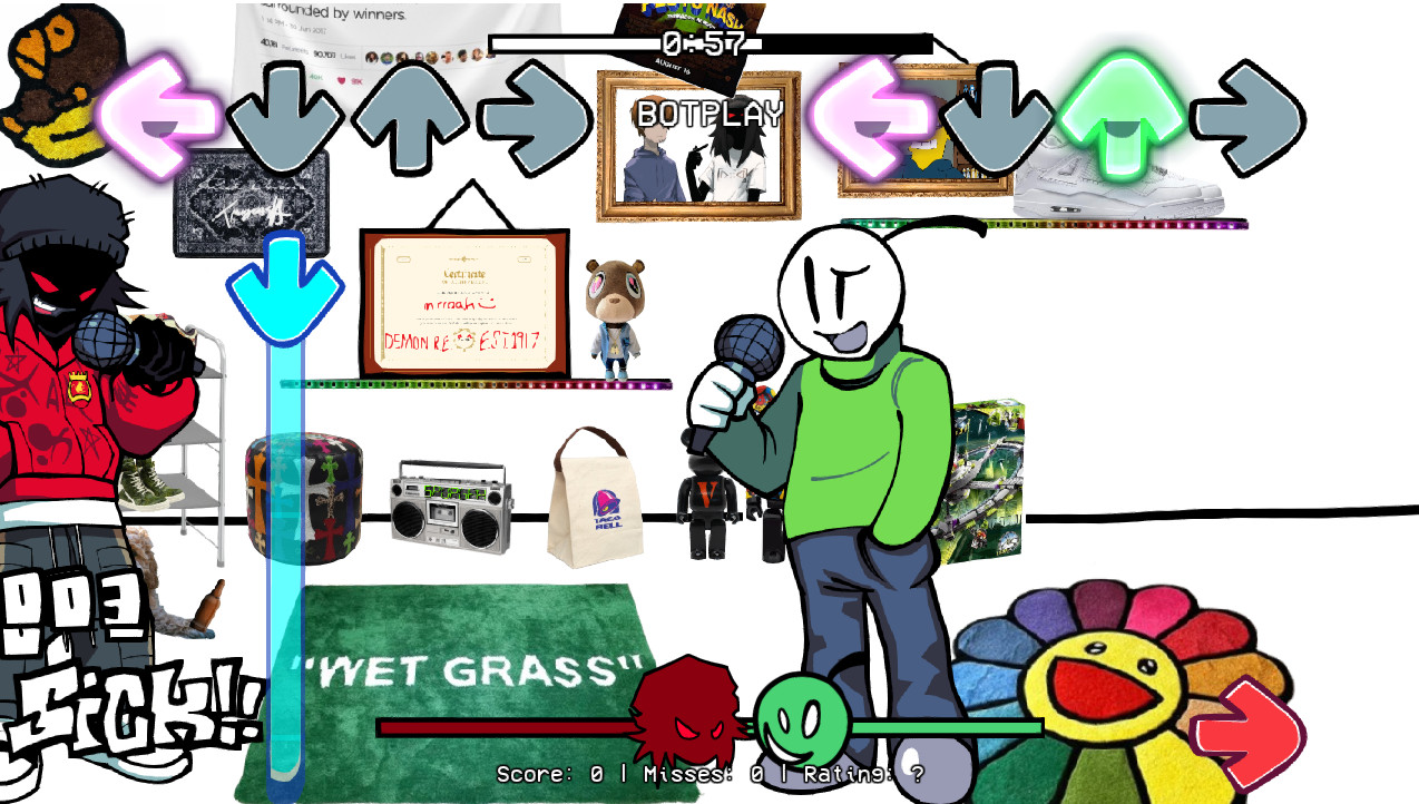 fnf sodd st: N DA HOUSE Mod for Friday Night Funkin' | FNF Mods