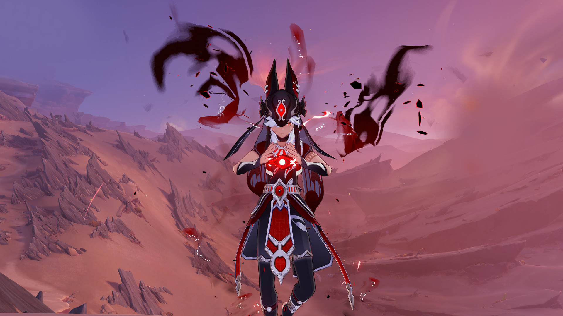 Crimson Sands Cyno Mod for Genshin Impact | GI Mods