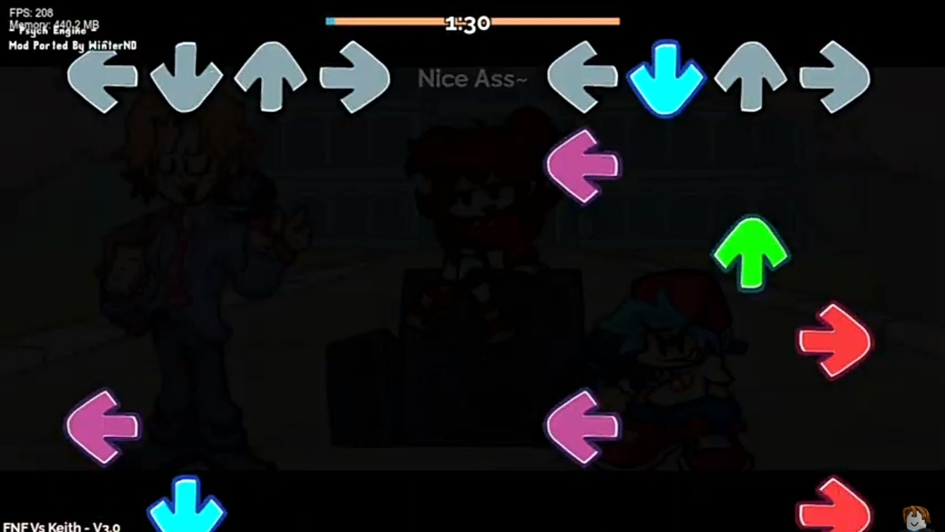 FNFRR: Senpai Fanmade Chart Mod for Friday Night Funkin' | FNF Mods