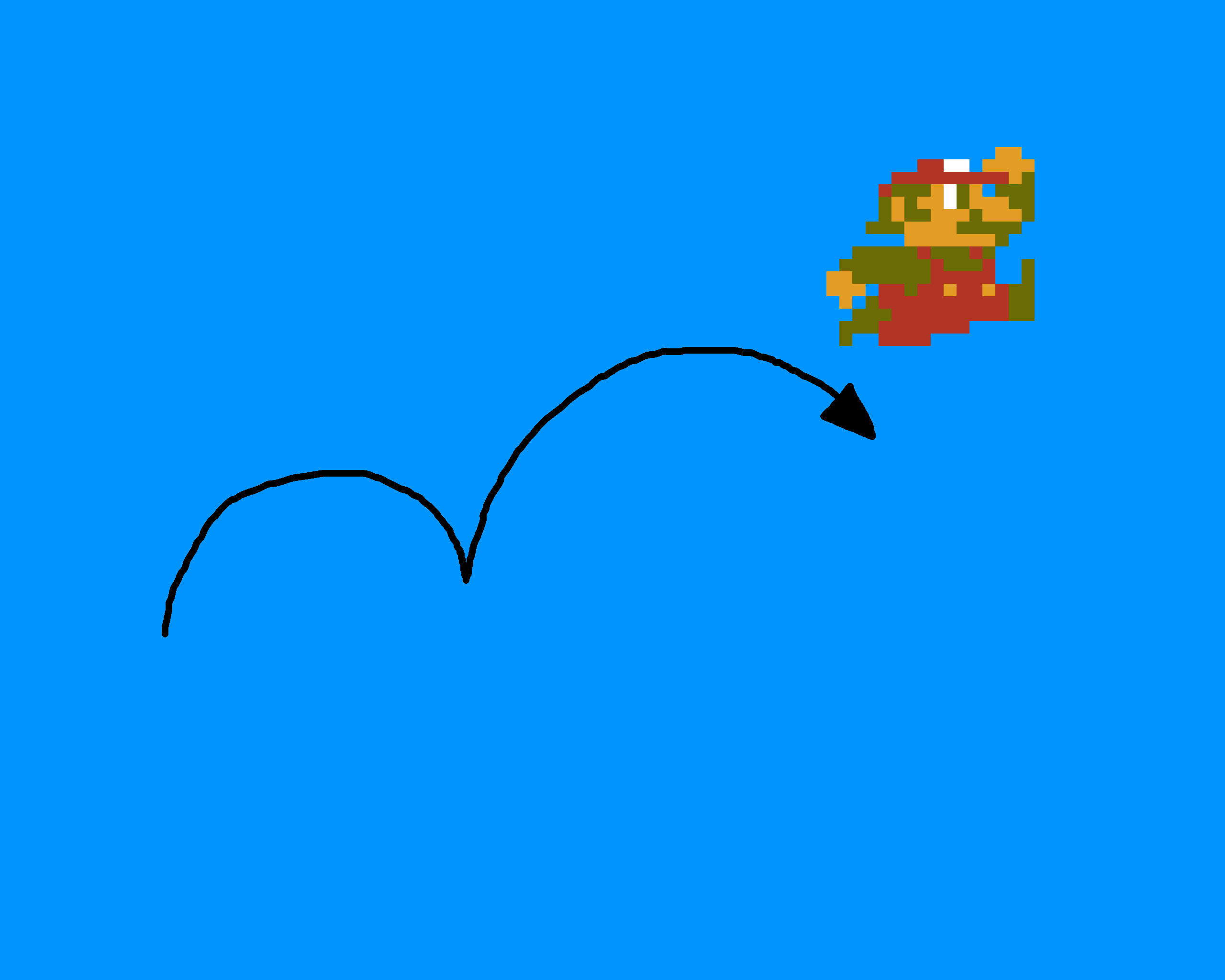 Mario With Double Jump Mod for Mari0 | Mari0 Mods