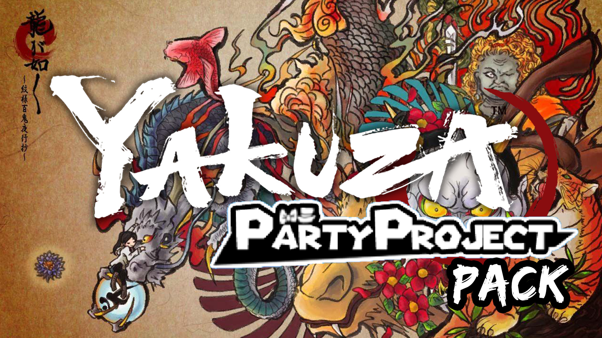 Yakuza Party Project Pack Mod for Party Project | PProject Mods