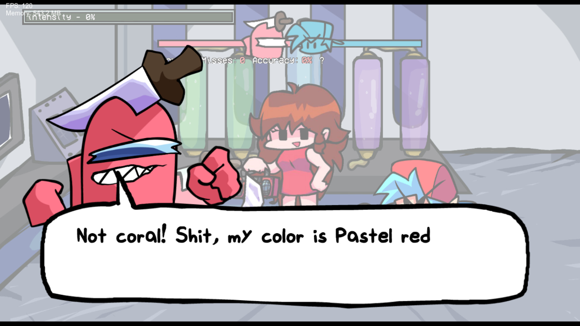 VS Pastel Impostor Demo Mod for Friday Night Funkin' | FNF Mods