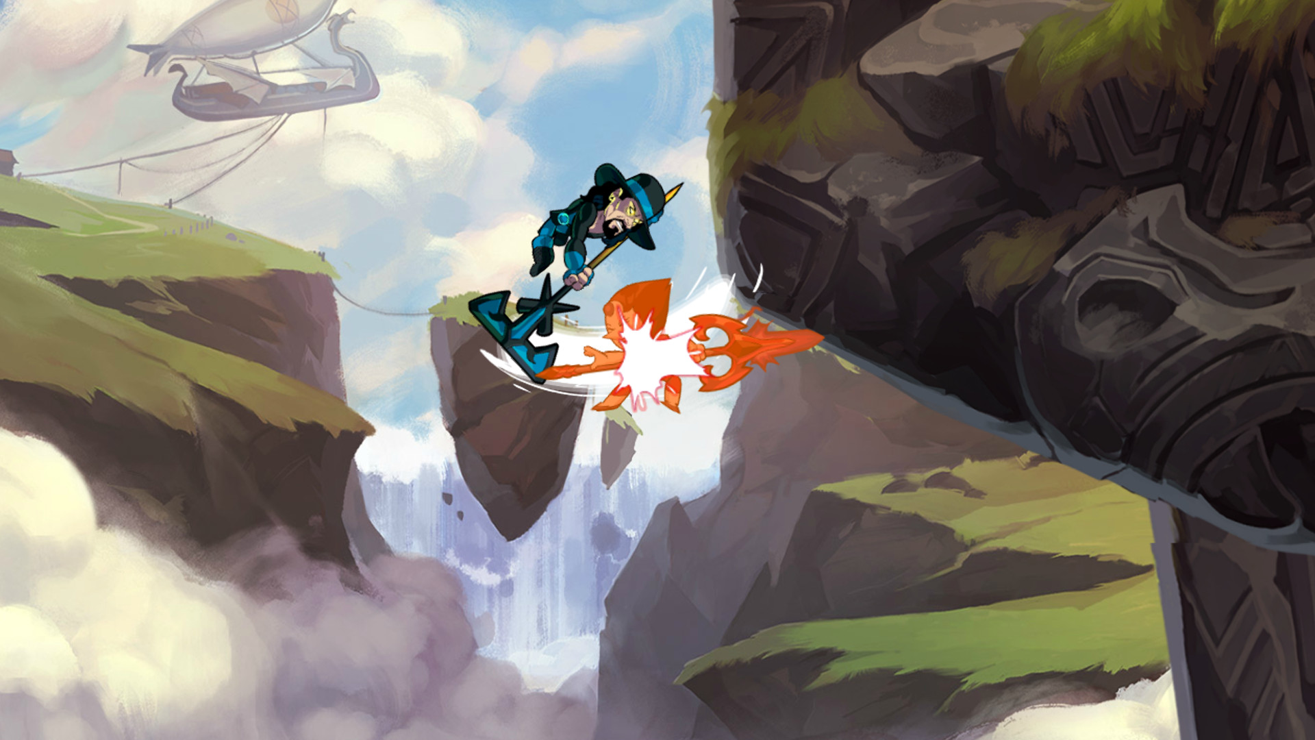 NordicHaven (Brawlhaven over Nordic Winter) Mod for Brawlhalla | BHalla ...