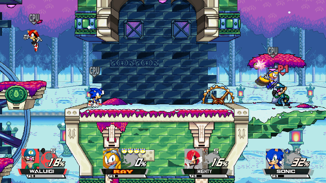 Sonic Mania - Press Garden Zone (9.4/CMC+) Mod for Super Smash Bros ...