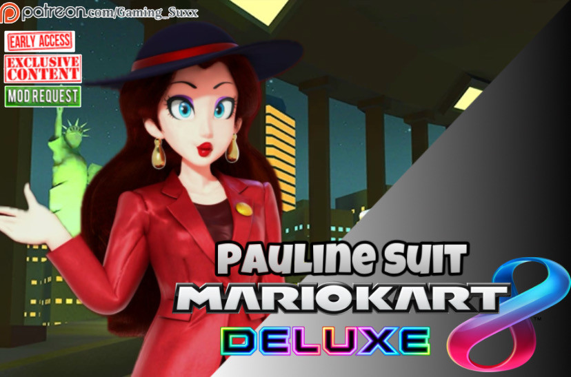 Pauline (Odyssey Skin) Mod for Mario Kart 8 Deluxe | MK8D Mods