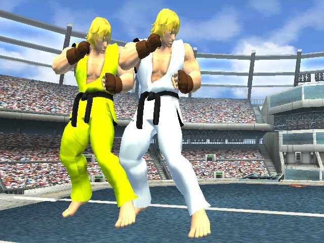 Smash 4 Ken Texture Mod for Super Smash Bros. Brawl | Brawl Mods