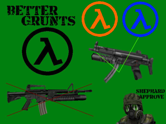 Better GRUNT Mod for Half-Life | HL Mods