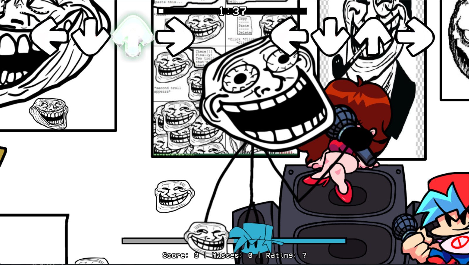 friday night funkin'trollface REVENGE V2.0!! Mod for Friday Night ...