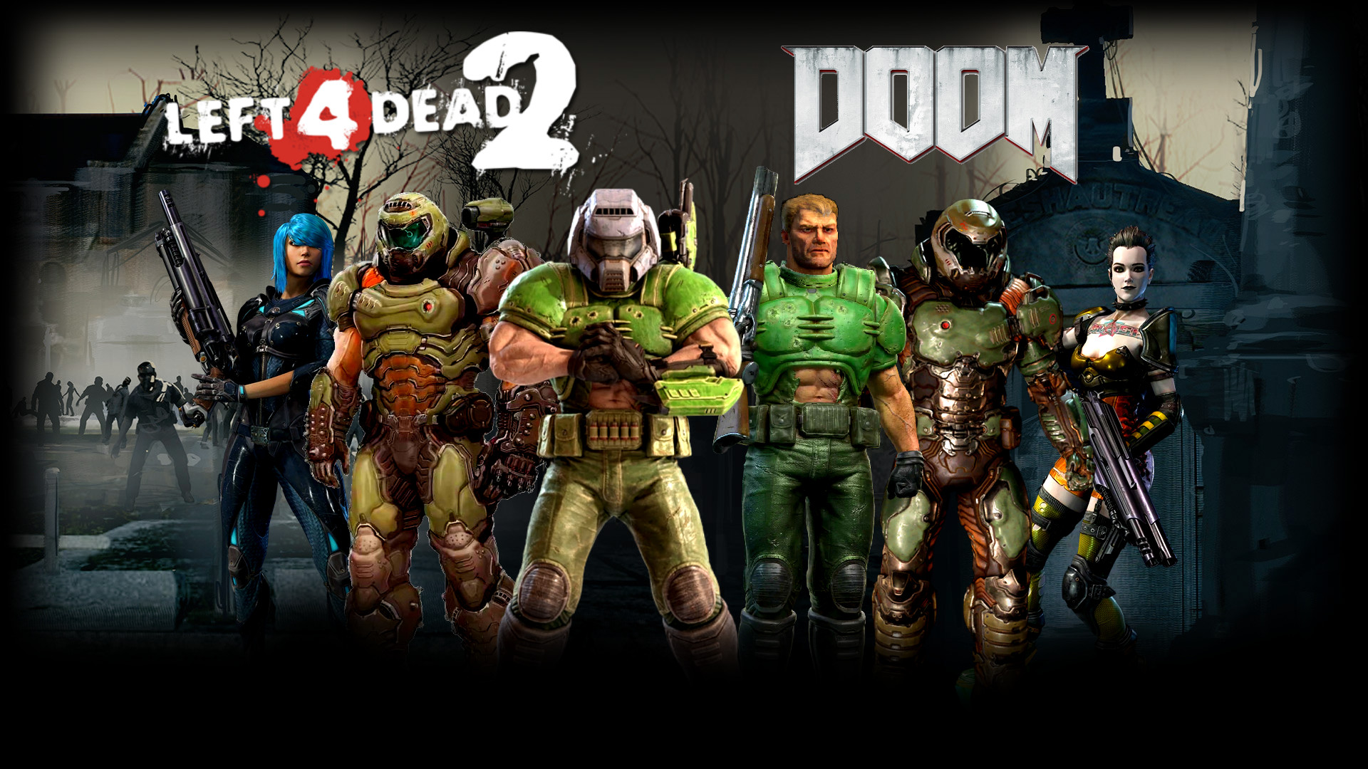 Left 4 Dead Classic Doom(ish) mods pack Mod for Left 4 Dead 2 | L4D2 Mods