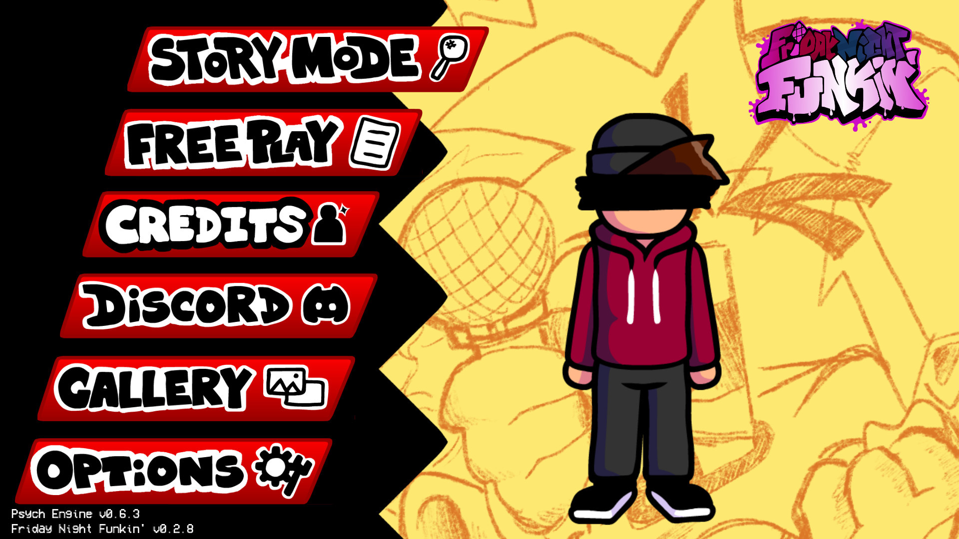 FNF: At the Beginning of Emptiness Mod for Friday Night Funkin' | FNF Mods