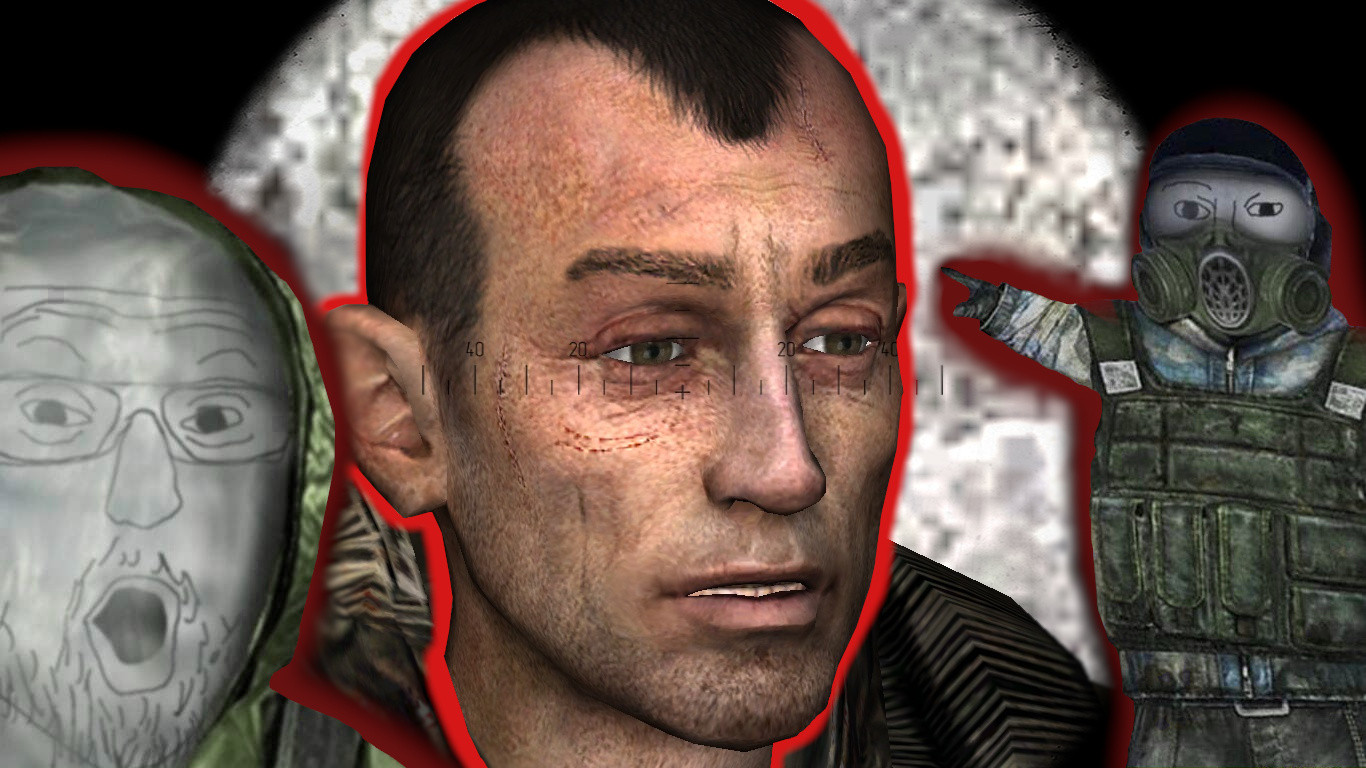 Strelok face fix Mod for S.T.A.L.K.E.R.: Call of Pripyat | S:COP Mods