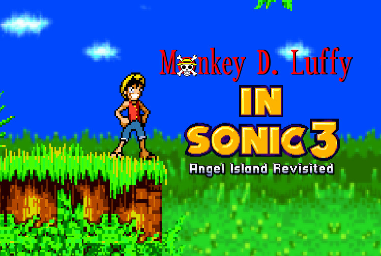 Monkey D. Luffy in Sonic 3 A.I.R. Mod for Sonic 3 A.I.R. | S3AIR Mods