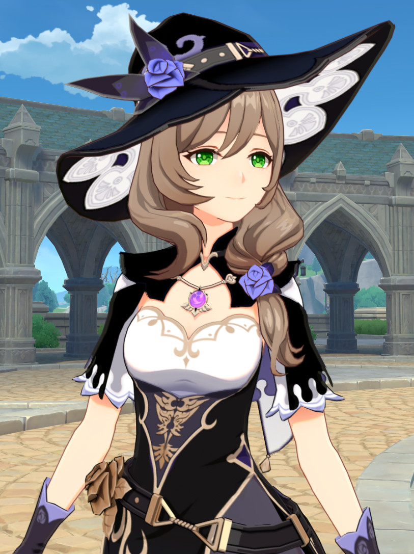 A Simple Recolor Lisa Mod for Genshin Impact | GI Mods