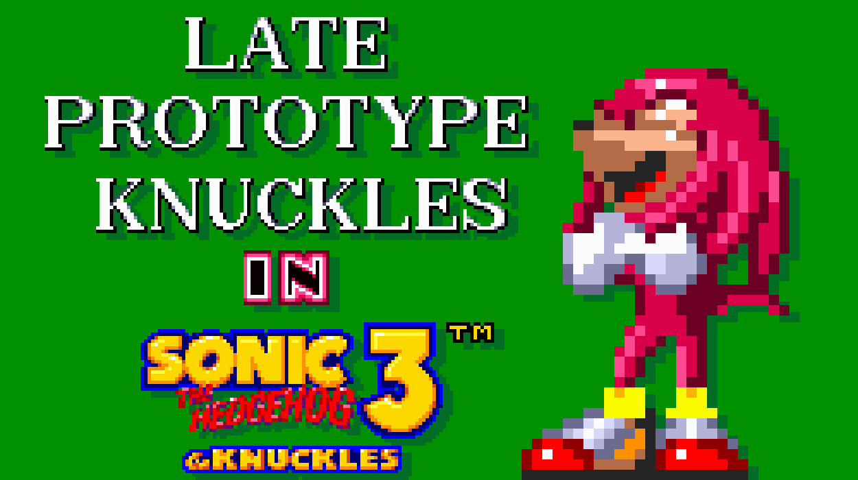 Late Prototype Knuckles Mod for Sonic 3 A.I.R. | S3AIR Mods