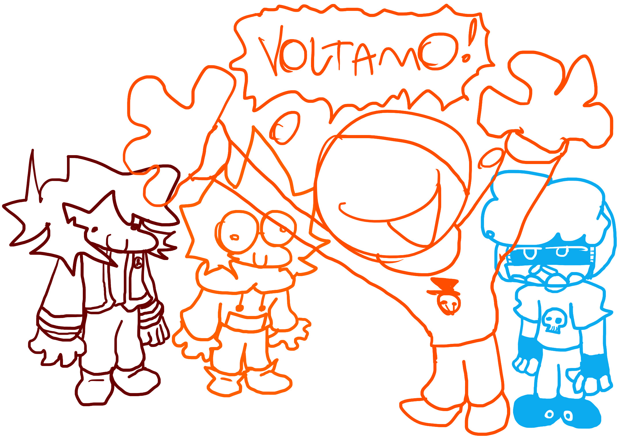 Monotone-Attack Cosmic Cover! Mod for Friday Night Funkin' | FNF Mods