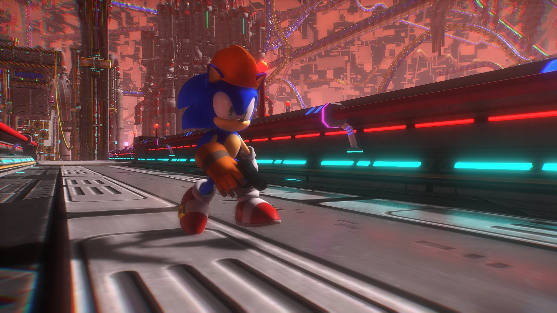 Engie TF2 Sonic Outfit Mod for Sonic Frontiers | Frontiers Mods