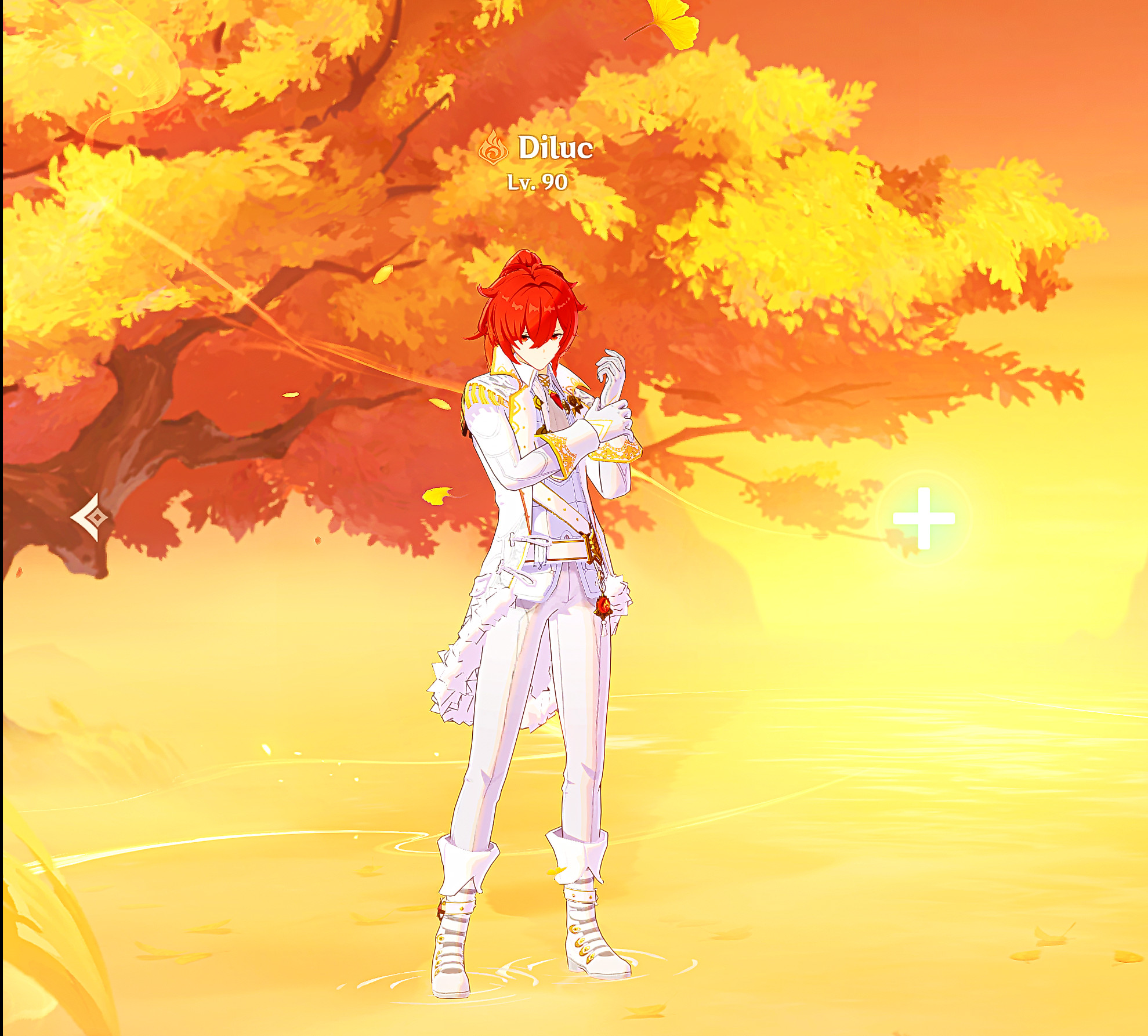 White Diluc Skin Mod for Genshin Impact | GI Mods