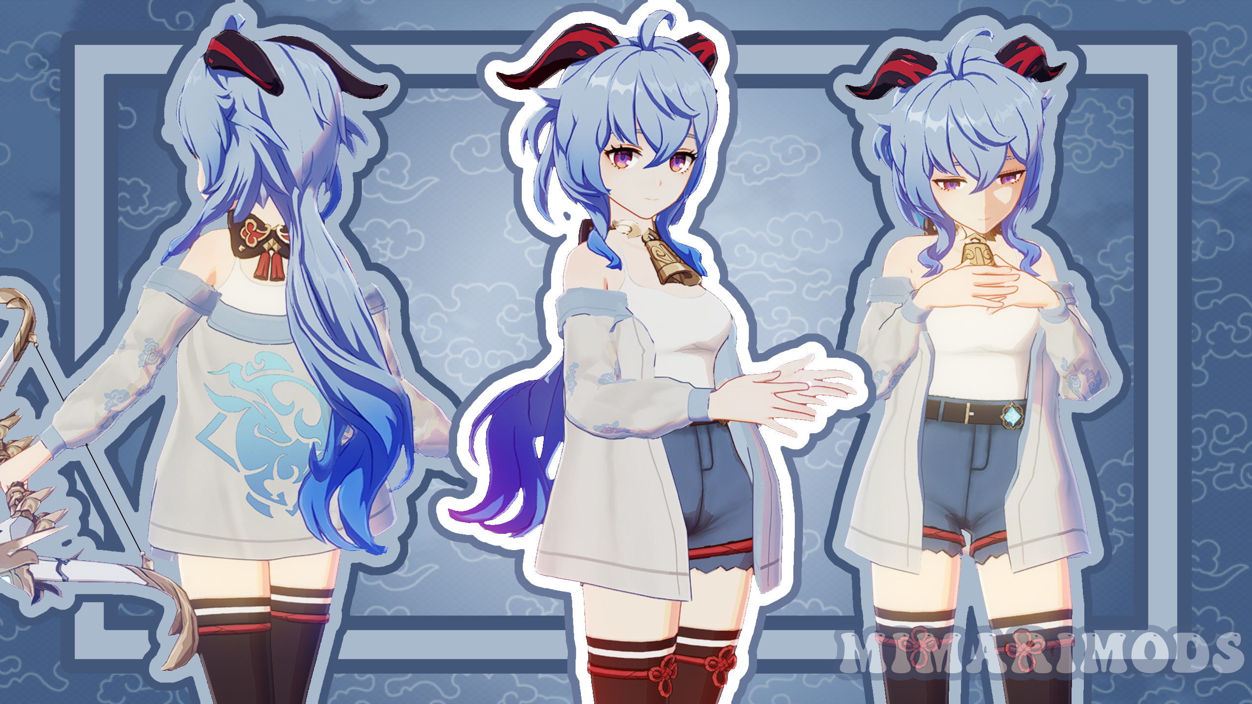 Ganyu Leisurely Qilin mod Mod for Genshin Impact | GI Mods