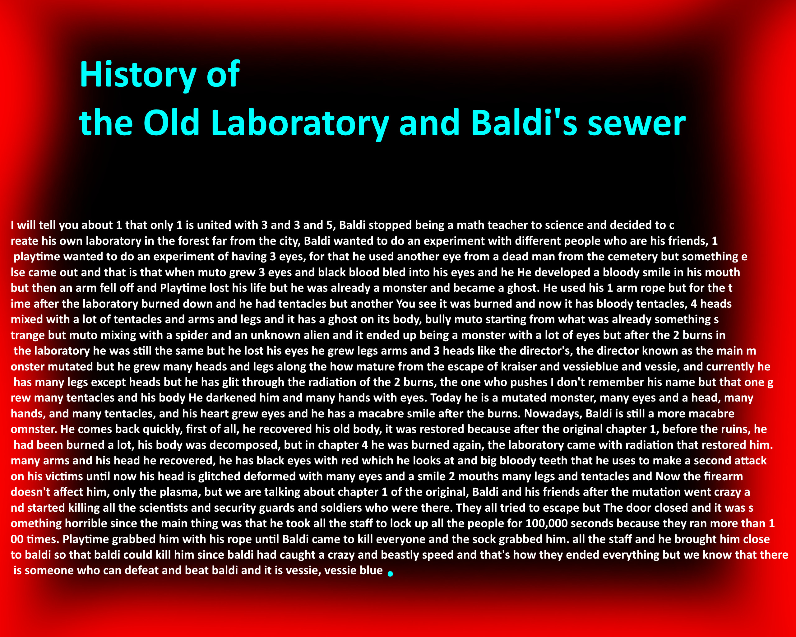 Baldi's Basics The Old Laboratory Ruins Pack Chap Mod for Baldi's ...