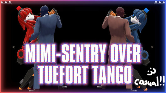 Casual Compatible Mimi Sentry over Teufort Tango Mod for Team Fortress ...