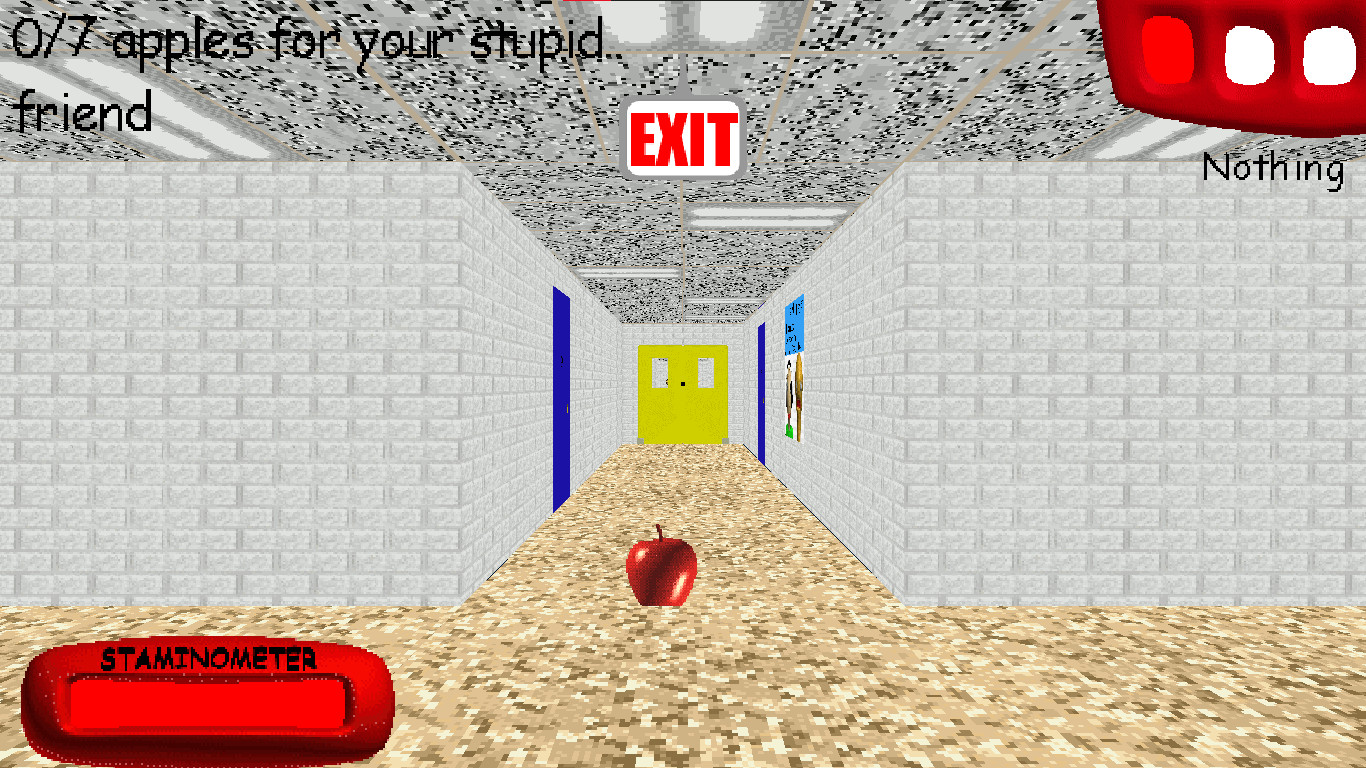 (BETA) apple (JOKE MOD) (BETA 1.1 RELEASED) Mod for Baldi's Basics ...