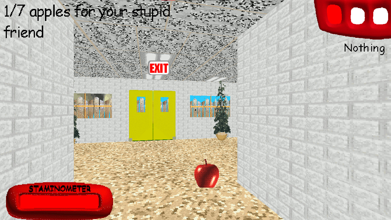 (BETA) apple (JOKE MOD) (BETA 1.1 RELEASED) Mod for Baldi's Basics ...