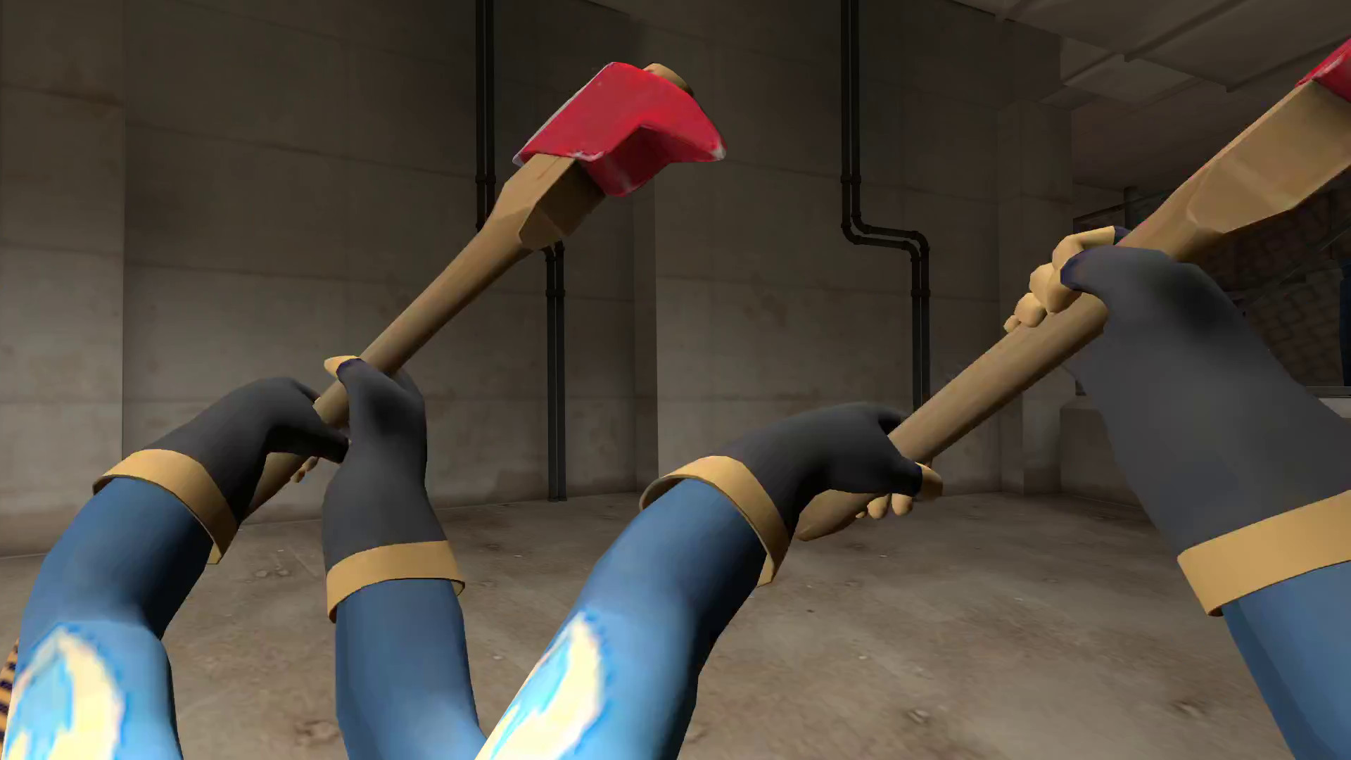 Pyro Right-Hand Fireaxe Mod for Team Fortress 2 | TF2 Mods