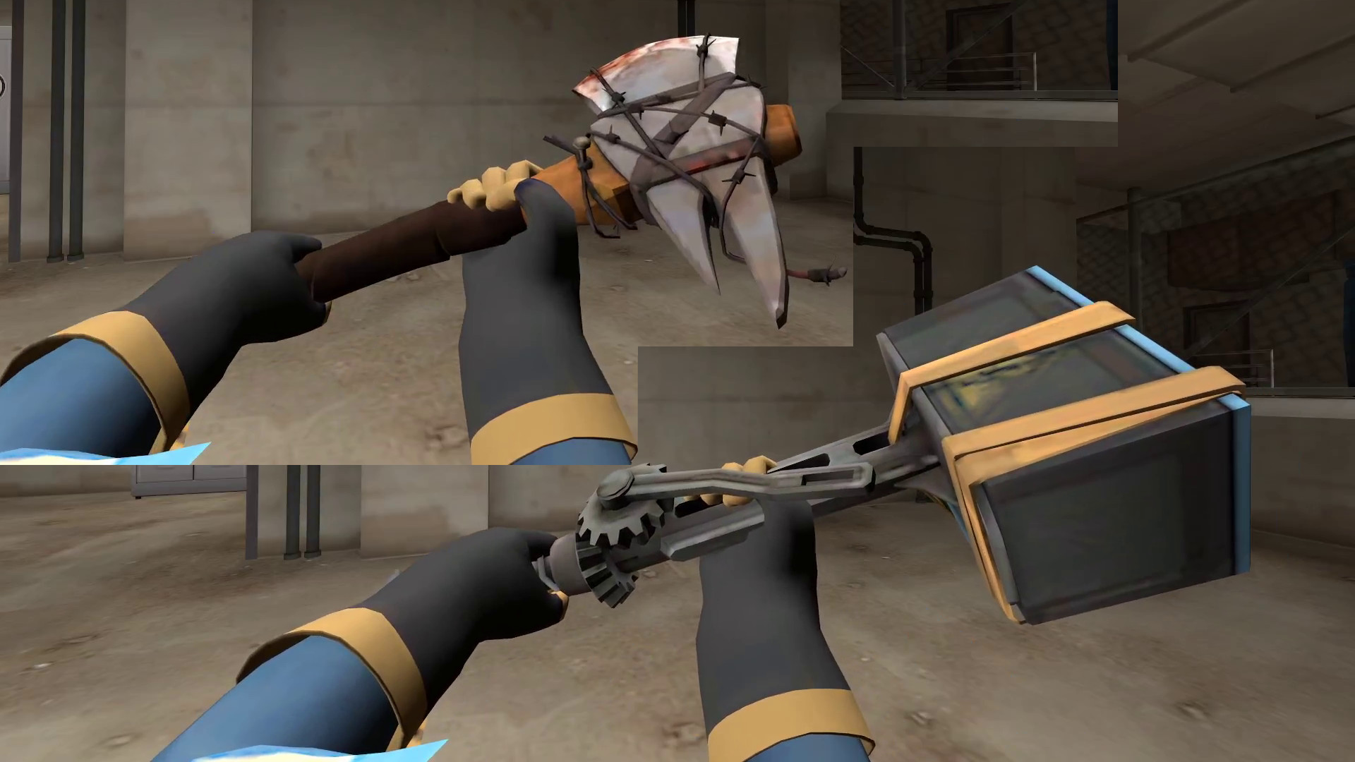 Pyro Right-Hand Fireaxe Mod for Team Fortress 2 | TF2 Mods