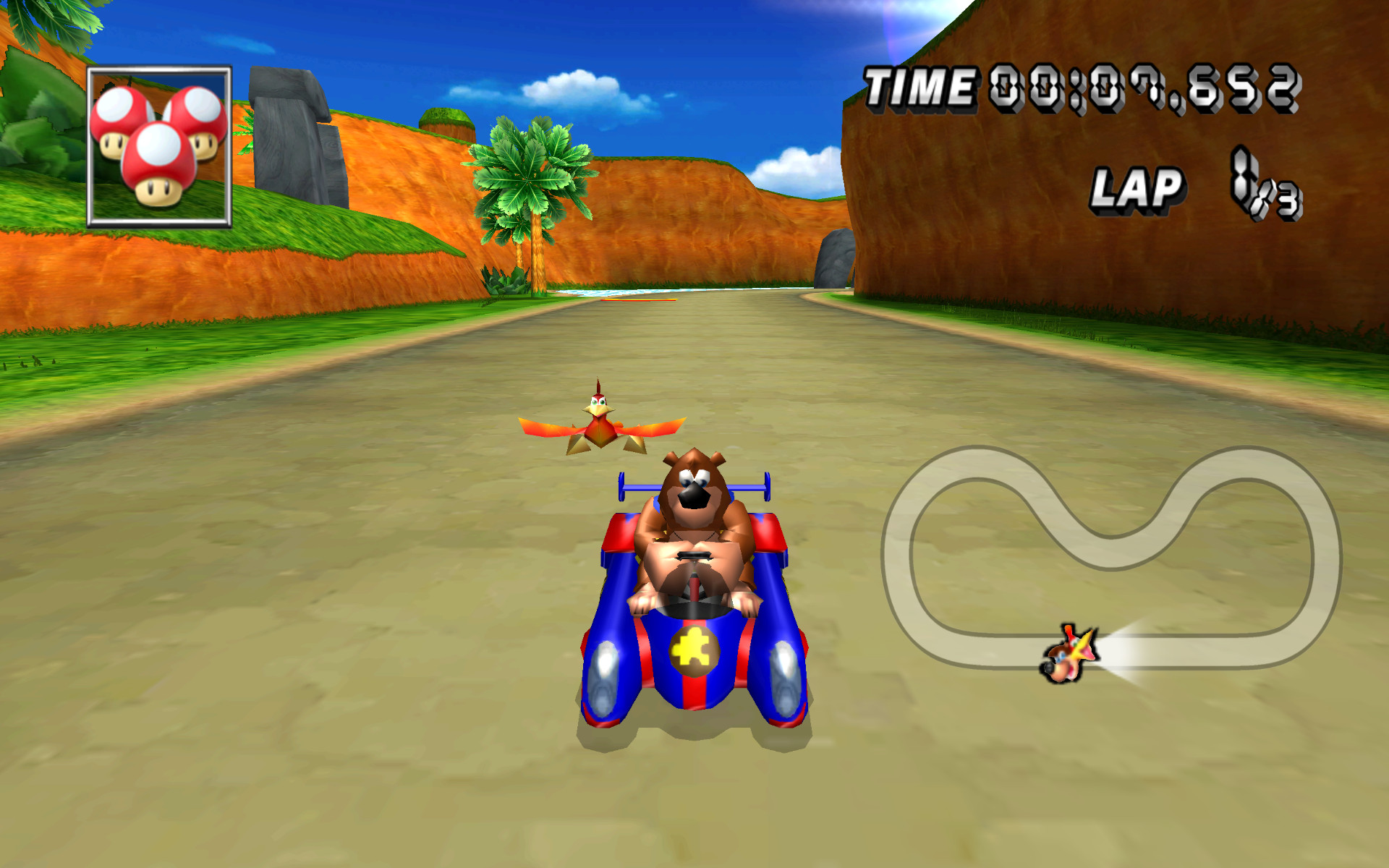 Banjo & Kazooie Mod for Mario Kart Wii | MKWii Mods