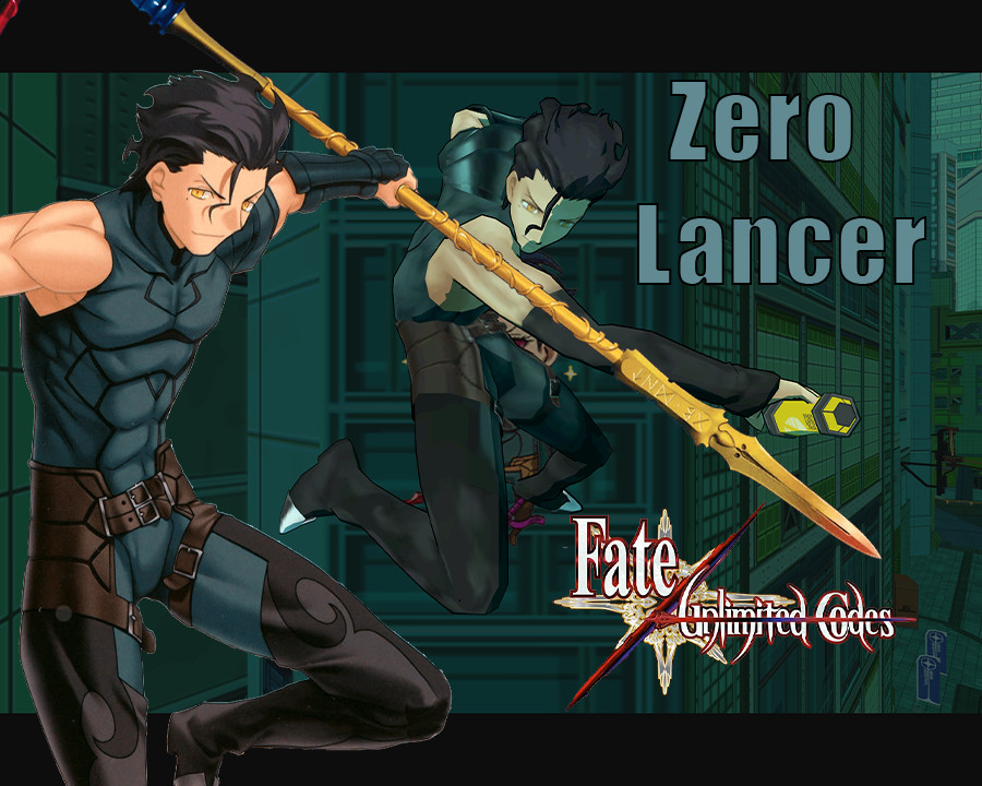 Zero Lancer (Fate/unlimited codes) Mod for Bomb Rush Cyberfunk | BRC Mods