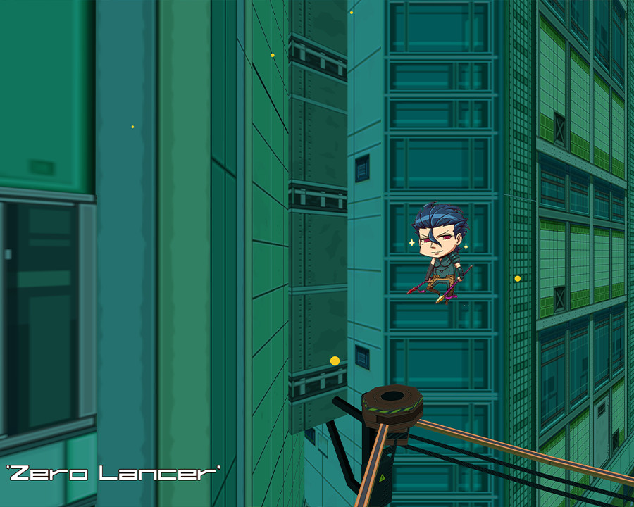 Zero Lancer (Fate/unlimited codes) Mod for Bomb Rush Cyberfunk | BRC Mods
