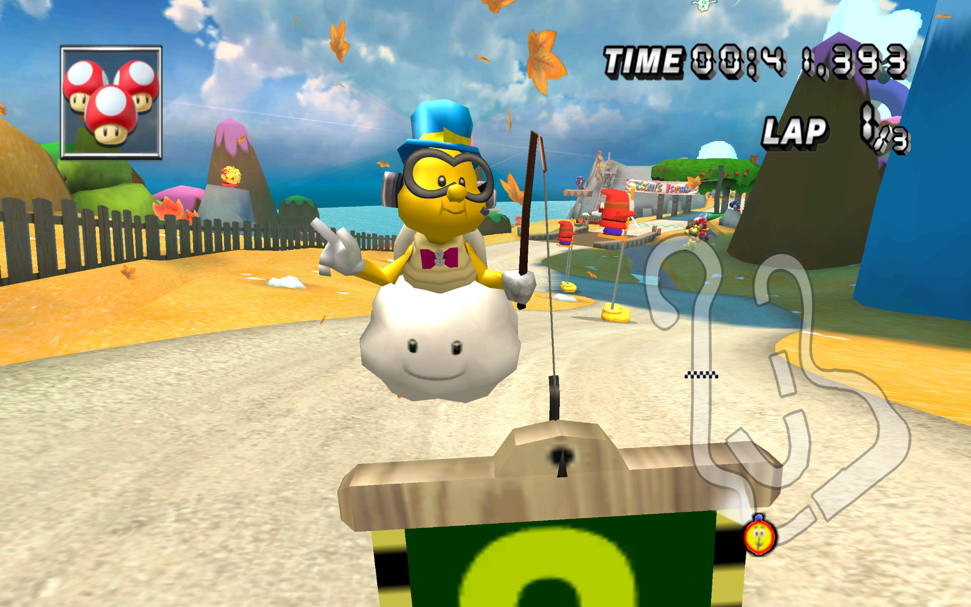 Lakitu (Party Time) Mod for Mario Kart Wii | MKWii Mods
