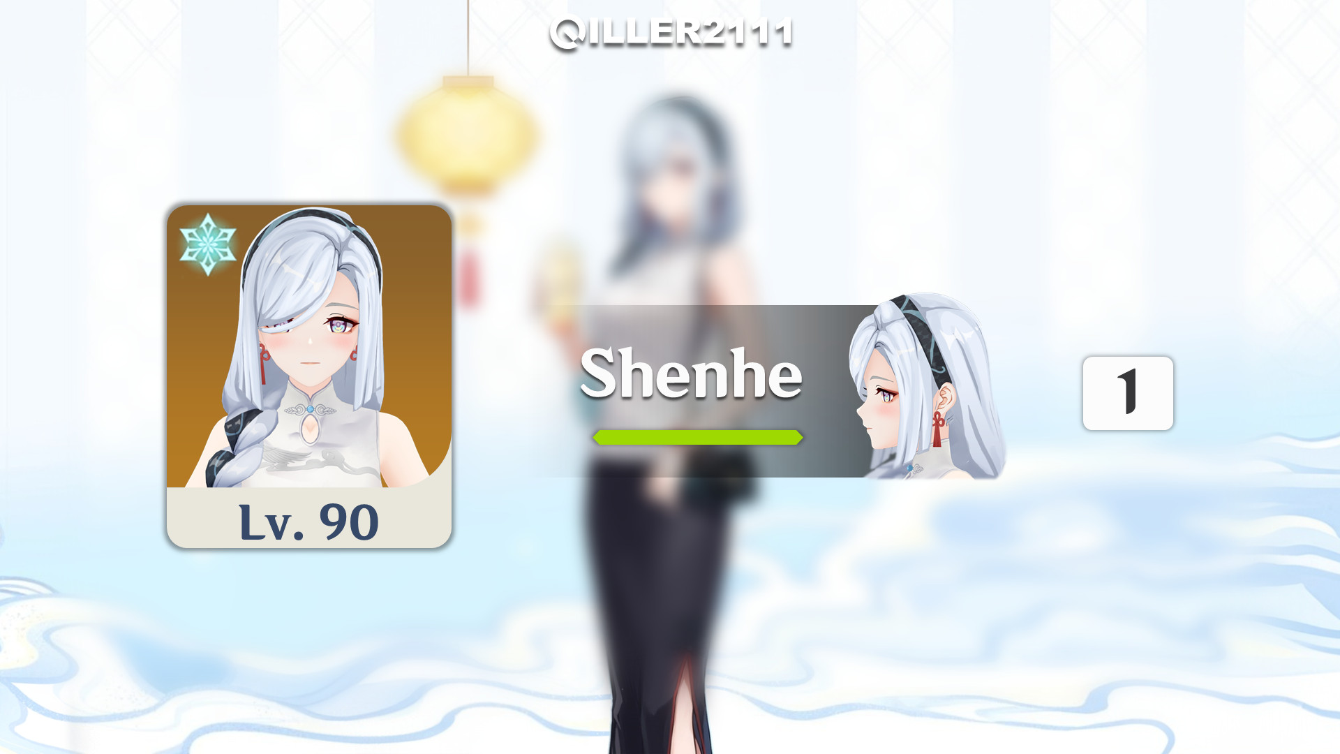 Shenhe HeyTea Outfit Mod for Genshin Impact | GI Mods