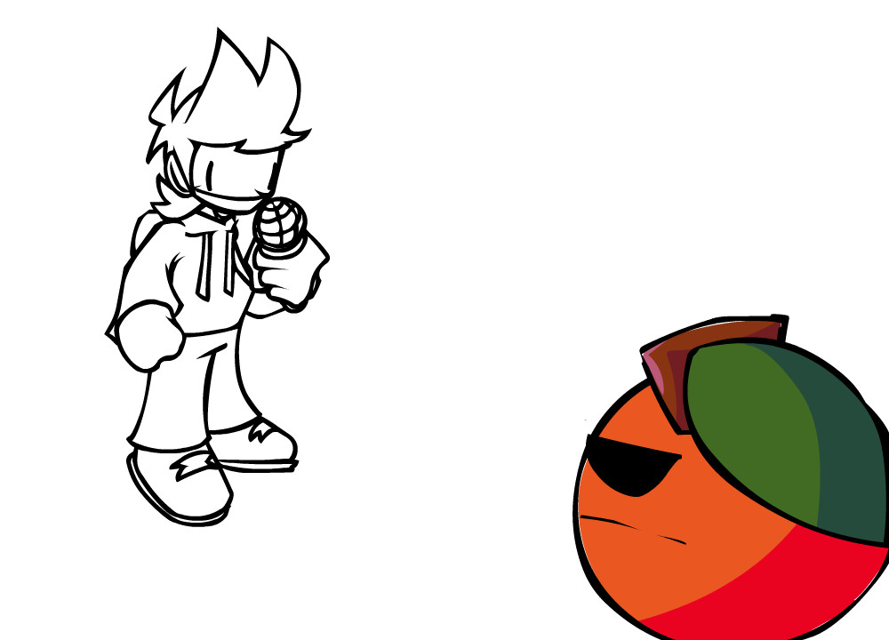 V.S. Orange Mod for Friday Night Funkin' | FNF Mods