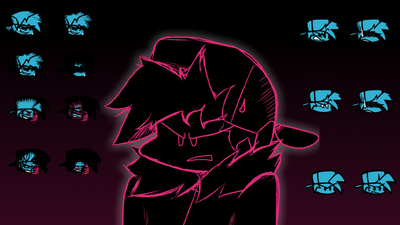 My FCR BF icons Mod for Friday Night Funkin' | FNF Mods