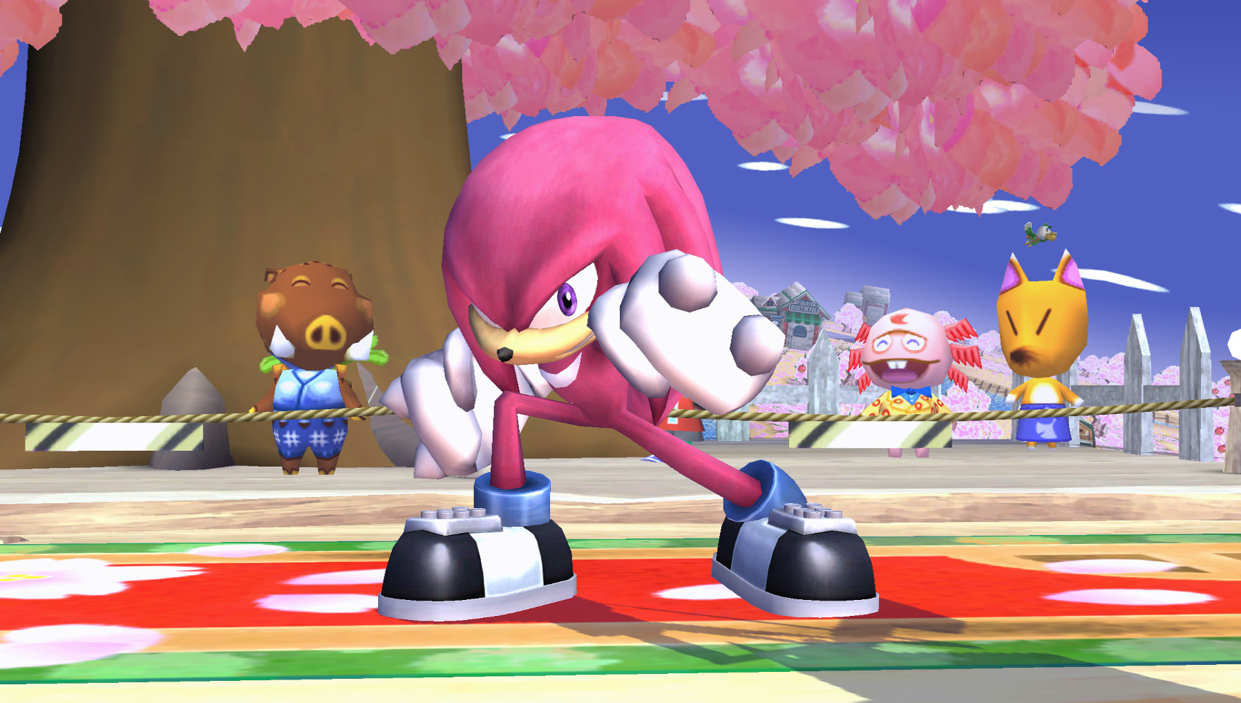Pink Knuckles Mod for Super Smash Bros. Brawl | Brawl Mods