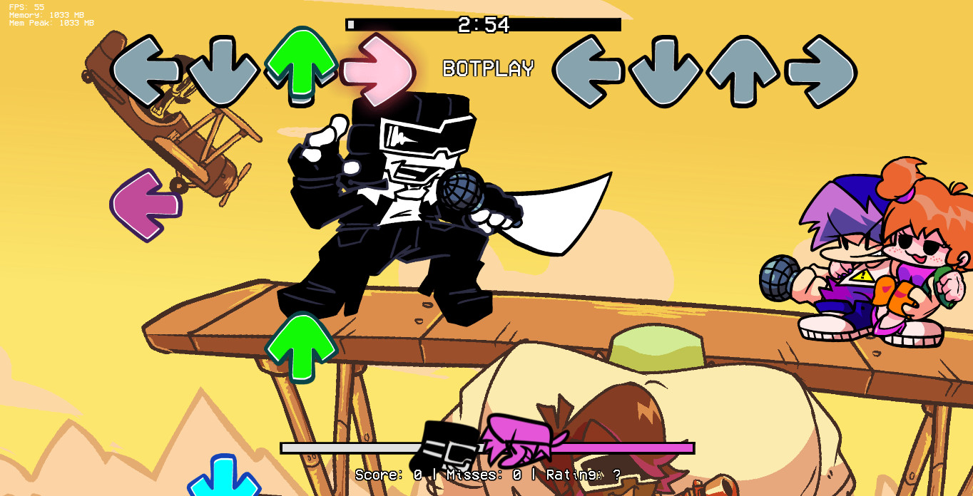 D-Sides Boyfriend Holding Girlfriend (New) Mod for Friday Night Funkin' | FNF Mods