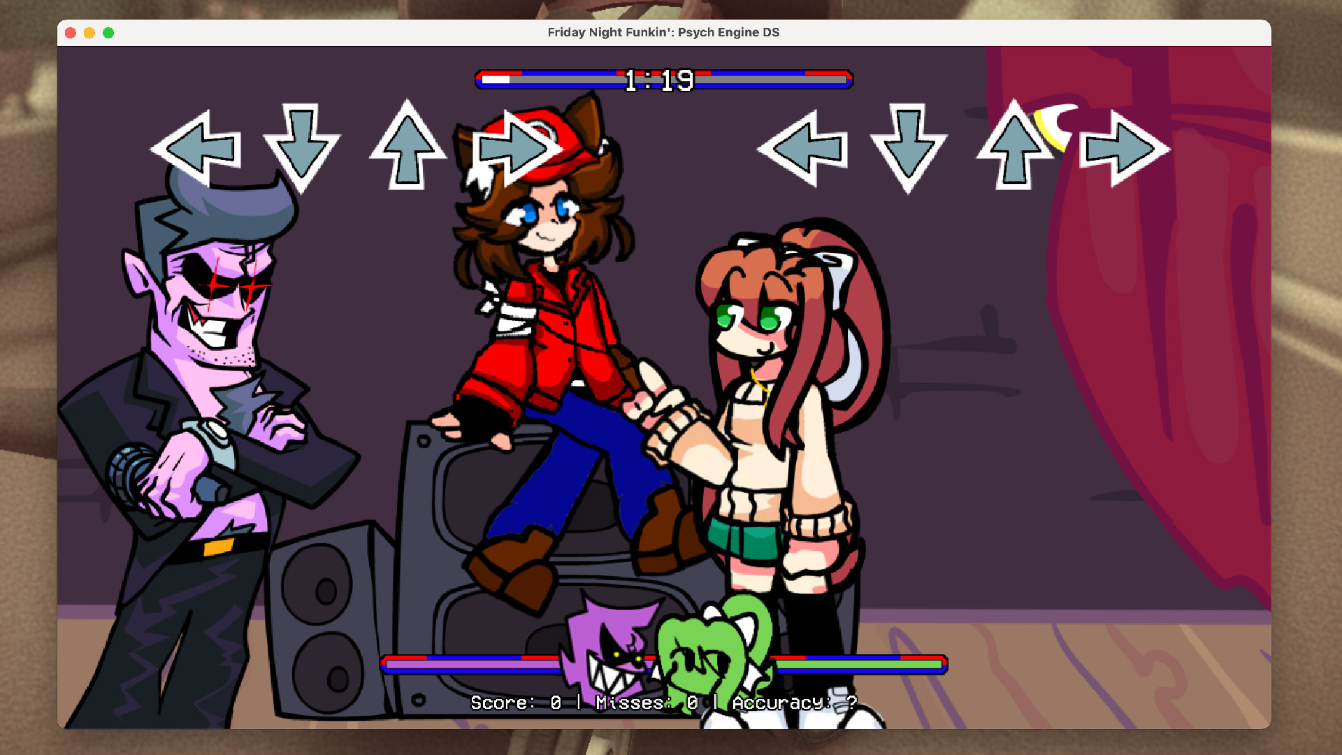 {DISCONTINUED} Psych Engine DS Mod for Friday Night Funkin' | FNF Mods