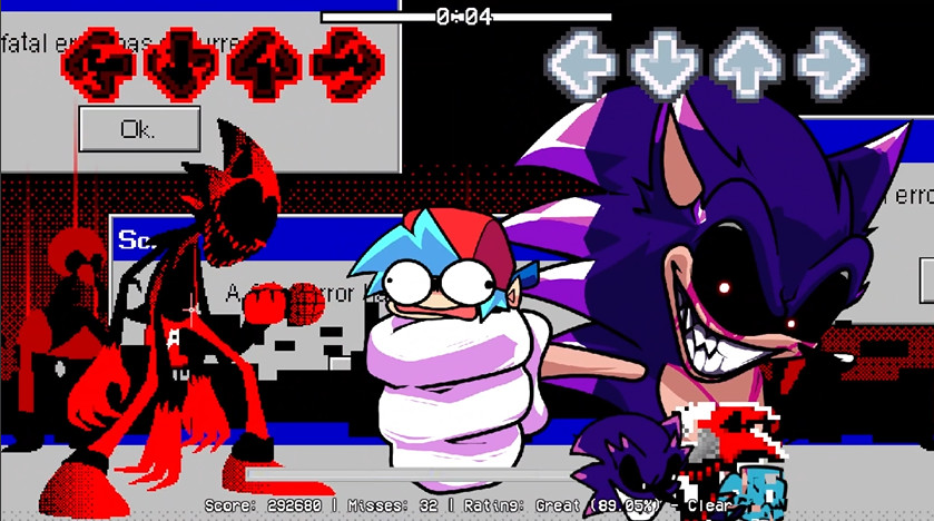 FNF: Fatal Error Invasion Mix CHARTED Mod for Friday Night Funkin ...