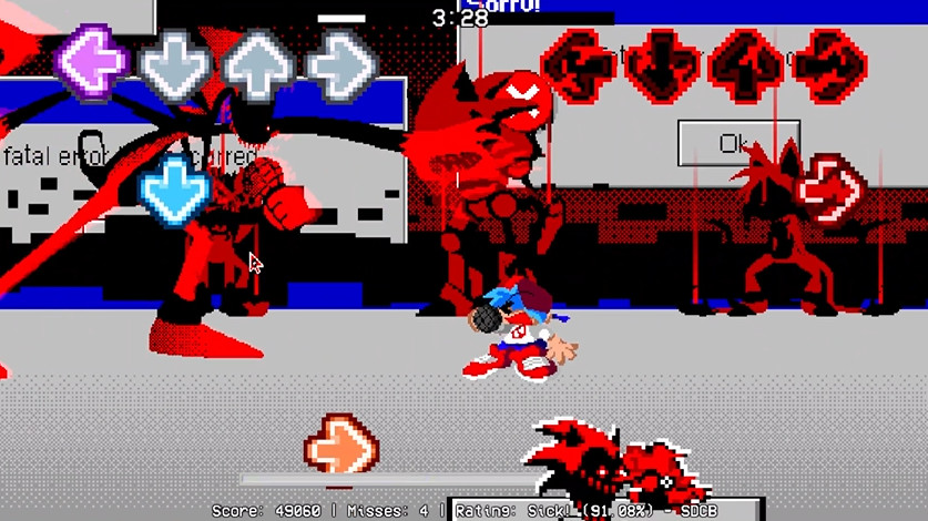 FNF: Fatal Error Invasion Mix CHARTED Mod for Friday Night Funkin ...