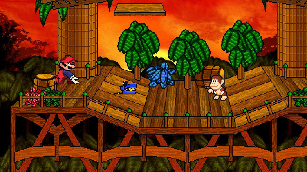 Jumpman (CMC+) (FF2) (DK, DKJR) (Super Mario) Mod for Super Smash Bros ...