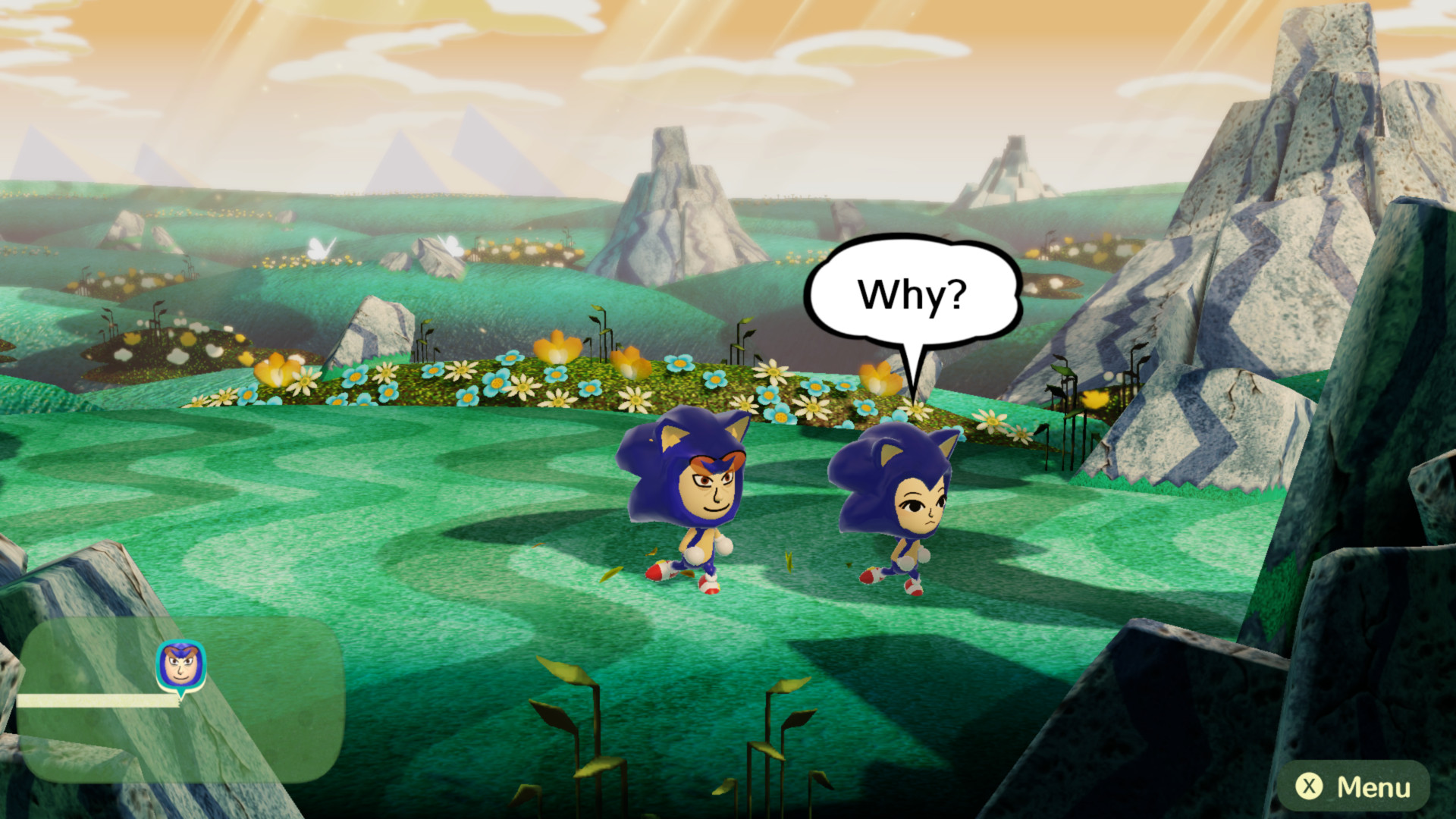 Sonic the Hedgehog Costume Mod for Miitopia (Switch) | Miitopia Mods